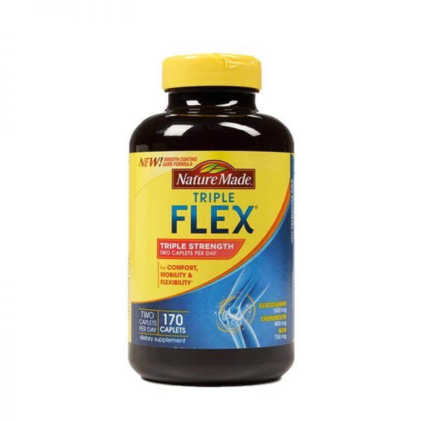 Nature Made Triple Flex Giảm Đau Khớp Hộp 170 Viên Mới