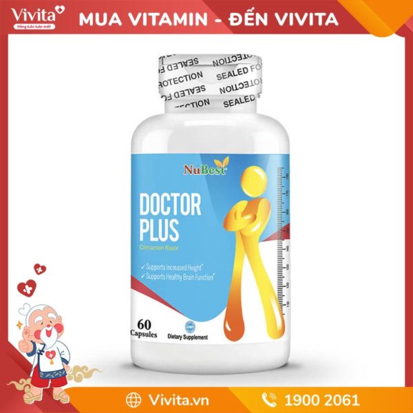 Doctor Plus Giúp Tăng Chiều Cao Cho Trẻ Hộp 60 viên mới 2024