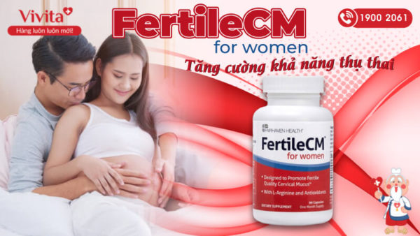 FertileCM Tăng Khả Năng Thụ Thai Hộp 90 viên