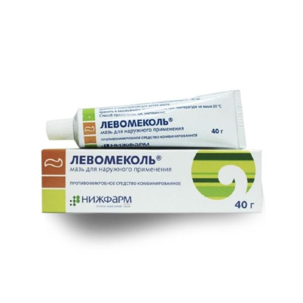 Kem mỡ đa năng Levomekol hỗ trợ trị các bệnh về da tuýp 40g