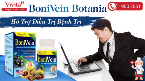 BoniVein Hỗ Trợ Điều Trị Suy Tĩnh Mạch [MỚI NHẤT 2024] | Hộp 30 Viên