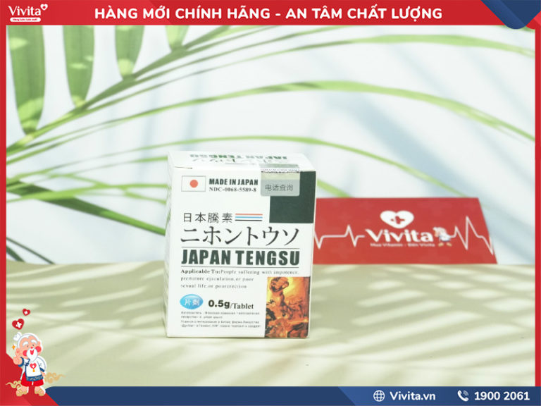 Japan Tengsu hộp 16 viên hỗ trợ tăng sinh lý nam cấp tốc