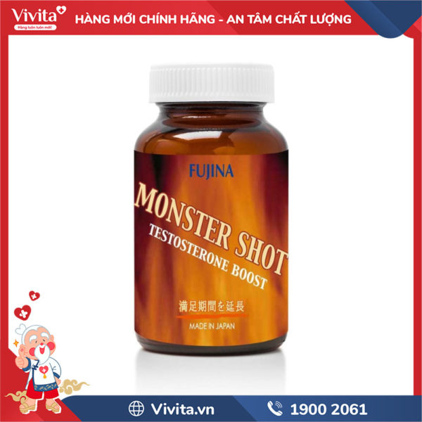 Monster Shot hỗ trợ tăng cường sinh lý nam giới (hộp 150 viên)
