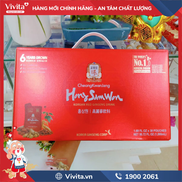 Hồng sâm Hong Sam Won CheongKwanJang Hàn Quốc