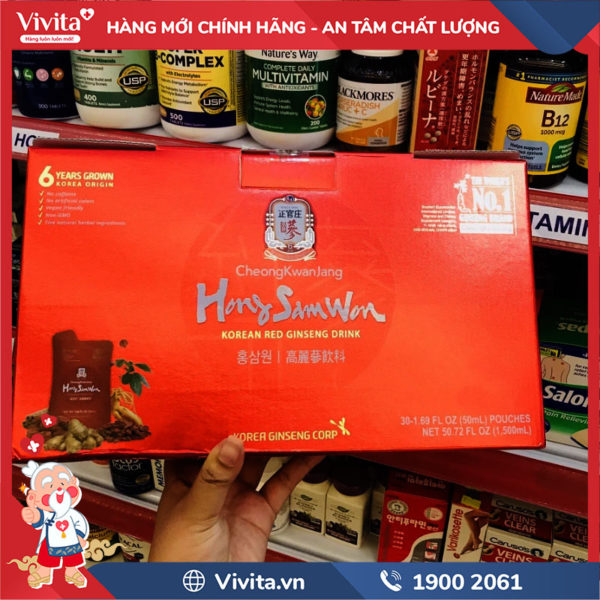 Hồng sâm Hong Sam Won CheongKwanJang Hàn Quốc
