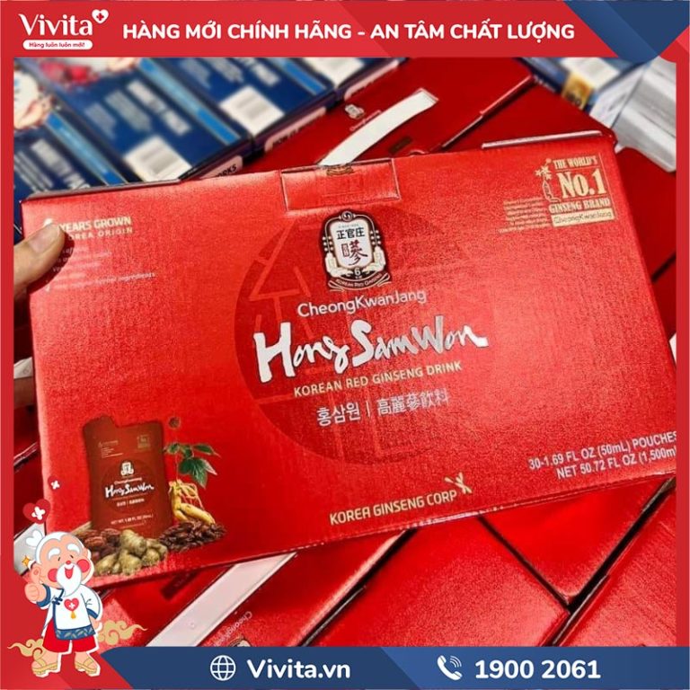 Hồng sâm Hong Sam Won CheongKwanJang Hàn Quốc