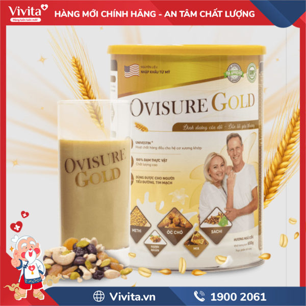 Ovisure Gold hộp 650g hỗ trợ xương khớp chắc khỏe