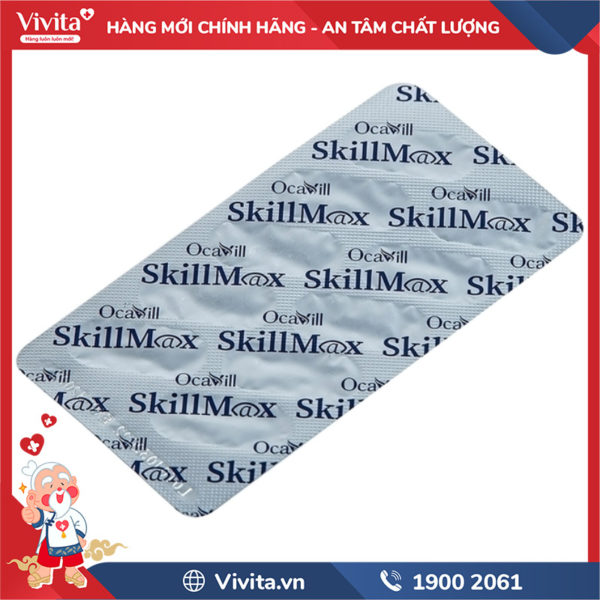 Skillmax Ocavill hộp 30 viên hỗ trợ tăng cường thị lực