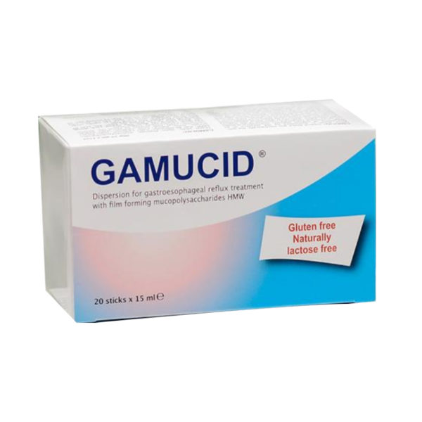 GAMUCID hộp 20 gói hỗ trợ giảm trào ngược dạ dày thực quản