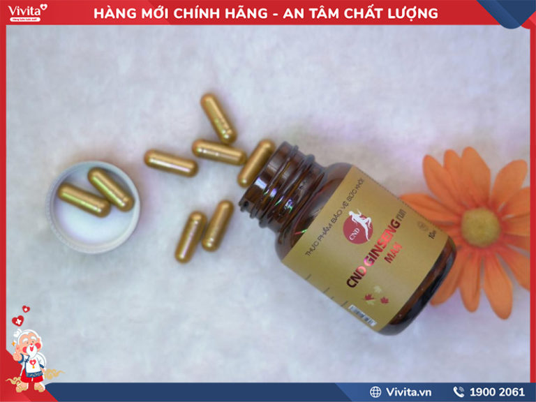 Cnd Ginseng Run Man hộp 10 viên hỗ trợ tăng cường sinh lý nam