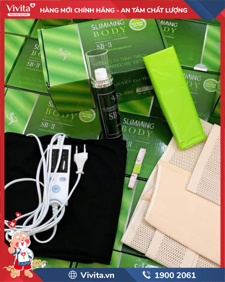 Bộ Ủ Nóng Tan Mỡ Slimming Body SB-II (Bộ 4 Sản Phẩm)