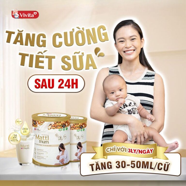 Cách dùng Matti Mum lợi sữa cho bà bầu sau sinh