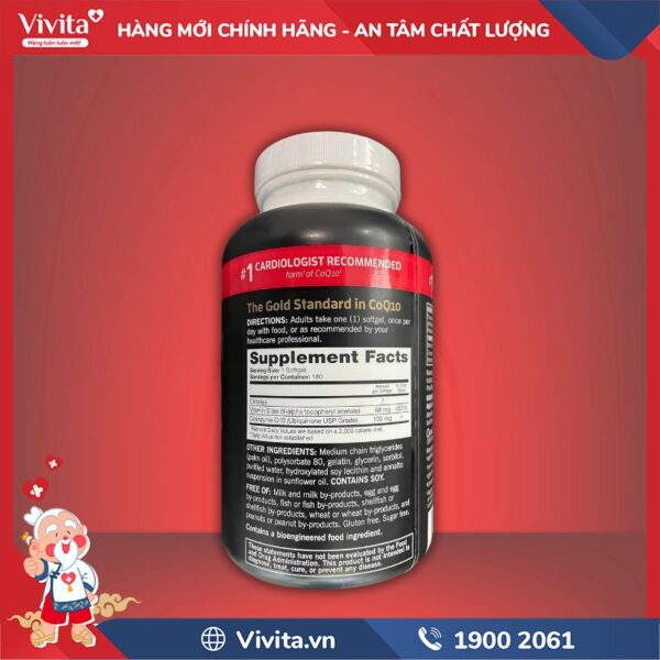 Qunol Ultra CoQ10 Viên Uống Hỗ Trợ Bổ Sung Coenzym Q10