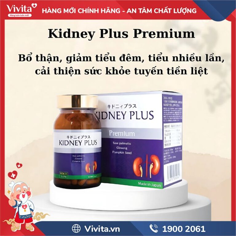 Kidney Plus Nhật Bản Viên Uống Hỗ Trợ Bổ Thận
